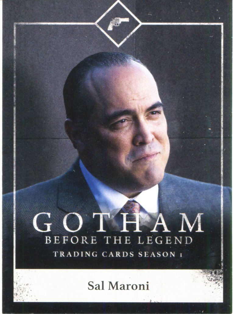 Gotham Season 1 Character Bios Chase Card C15 Sal Maroni | eBay