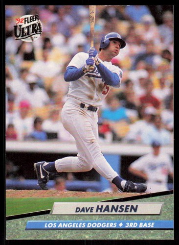 1992 Ultra 505 Dave Hansen Los Angeles Dodgers | eBay