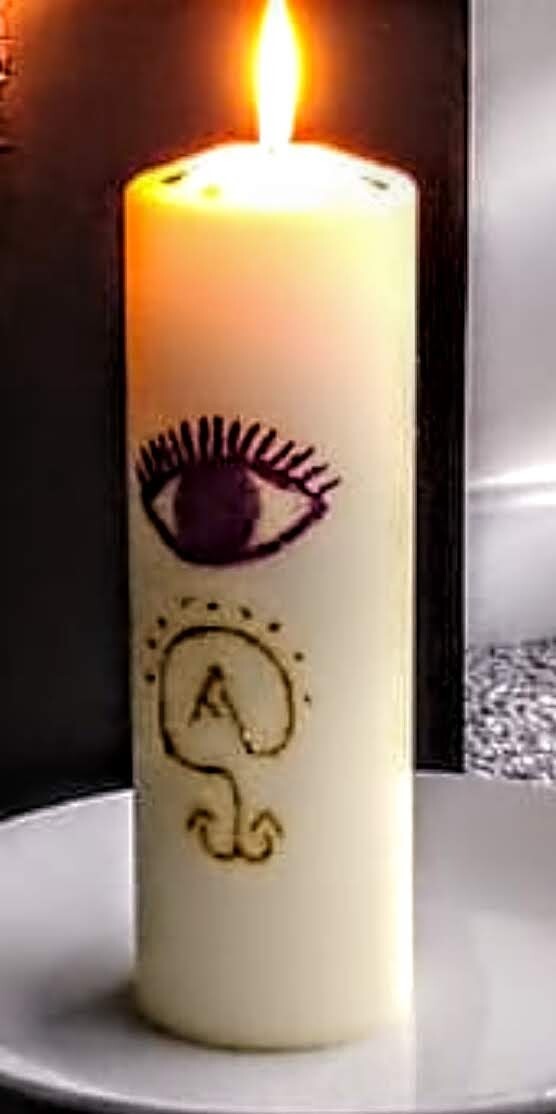 100 hour tall Guardian Spell Candle,Hoodoo,Voodoo,Pagan,Spells,Magick ...