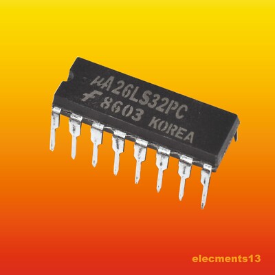 26LS32 FAIRCHILD INTEGRATED CIRCUIT LINE RECEIVER PDIP-16 | eBay