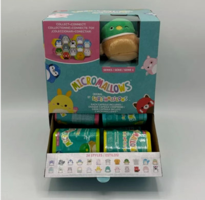 Micromallows 2.5'' Blind Plush BOX Series 1 -- 11 CAPSULES! + BOX ...