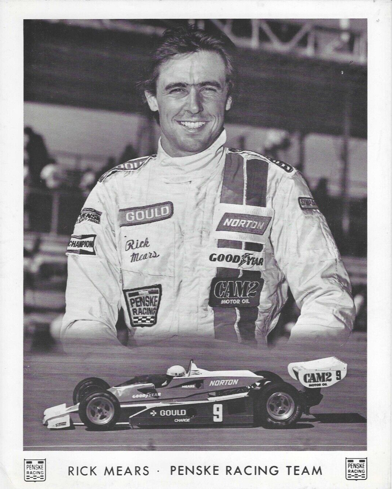 INDY CAR RACING - RICK MEARS - Officially Licensed 8x10 Photo | eBay
