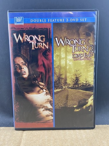 Double Feature: Wrong Turn & Wrong Turn 2 Dead End Unrated DVD | eBay