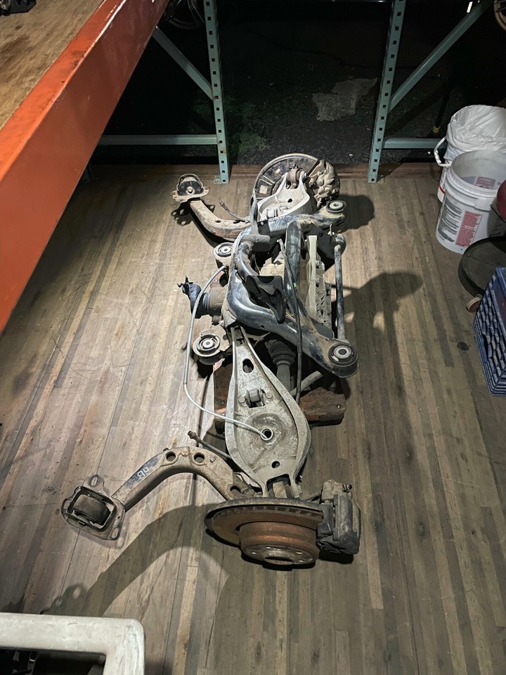 E46 M3 Complete Rear End LSD Swap Non-M Differential Axles Trailing ...