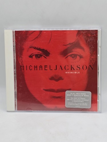 Michael Jackson Invincible (2001) CD Red Cover 74646940020 | eBay