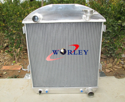 3Rows aluminum radiator for Ford model-T chev Bucket GRILL SHELLS 1924 ...