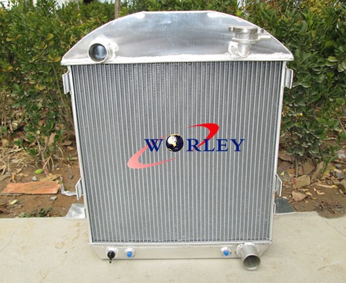 Radiator For Aftermarket Model T Chev Bucket Ford Grill Shells Hotrod ...
