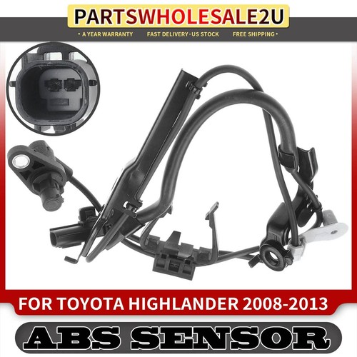 2x Front LH & RH ABS Wheel Speed Sensors for Toyota Highlander 2008 ...