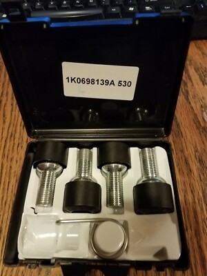 OEM VW LOCKABLE WHEEL BOLT SET Volkswagen wheel lock key set Missing ...