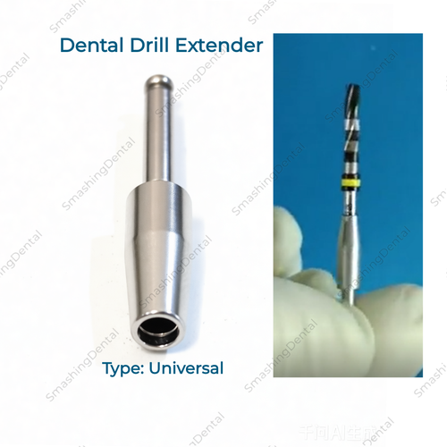 Dental Drill Extender Implant Drills Bur Length Extension Universal Bar ...