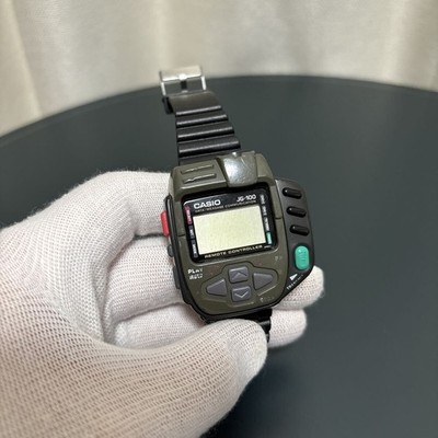 CASIO JG-100 Cyber Cross Remote JP Digital Game Watch Wristwatch ...