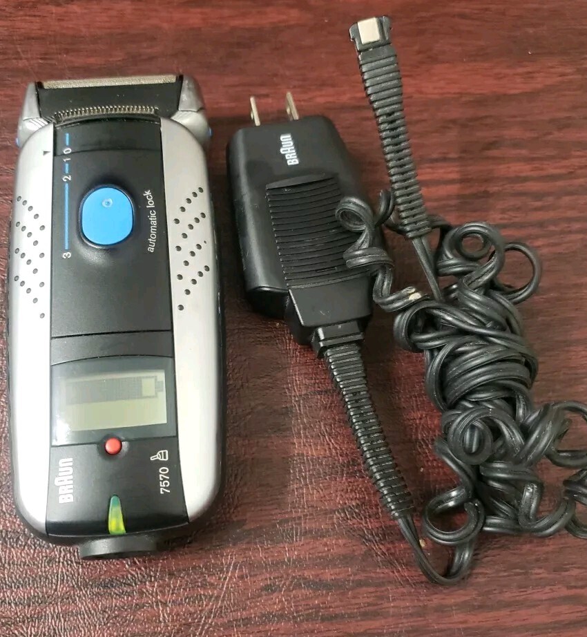 Braun Syncro 7570 Cordless Rechargeable Men's Electric Shaver for sale ...