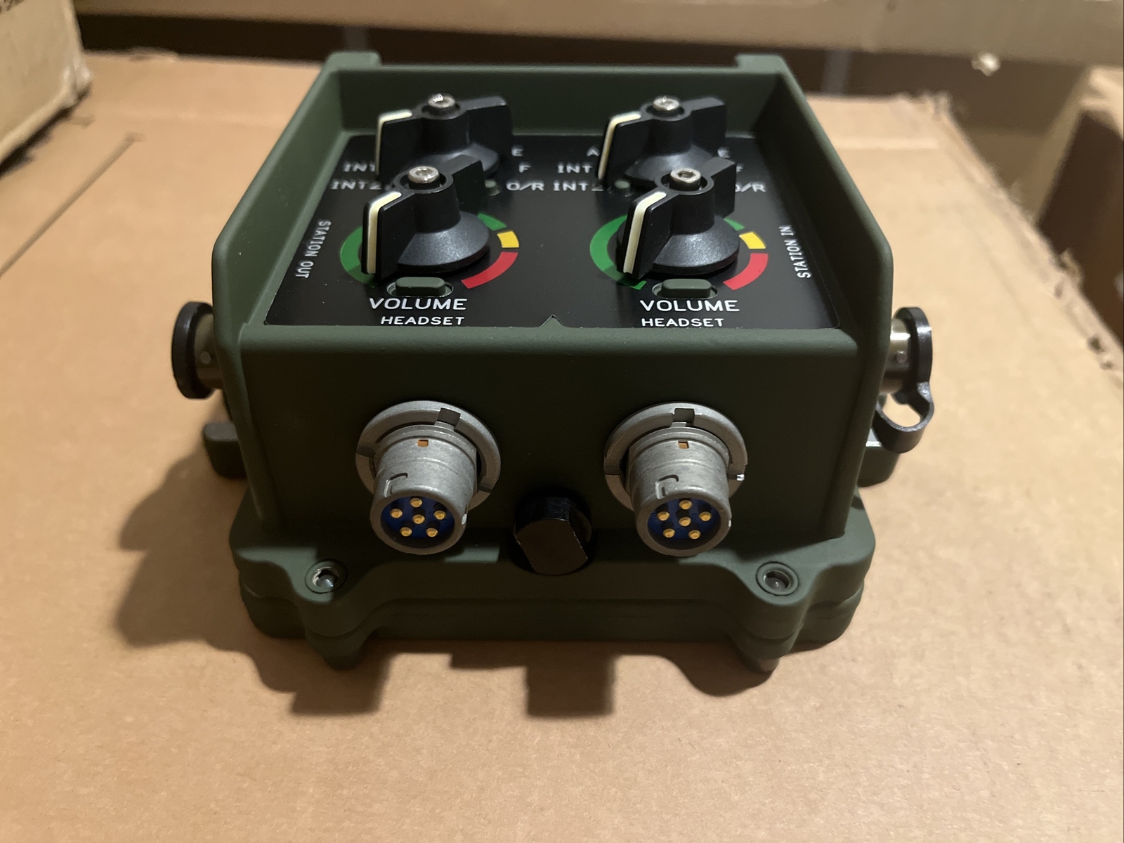 VIC-3 Lite Intercom Crew Boxes For Military Humvees HMMWV Army Radio ...