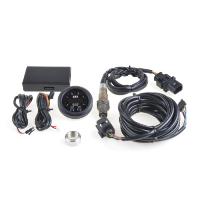 52MM Air Fuel Ratio Gauge AFR kits Digital Display+Wideband H2O Oxygen ...