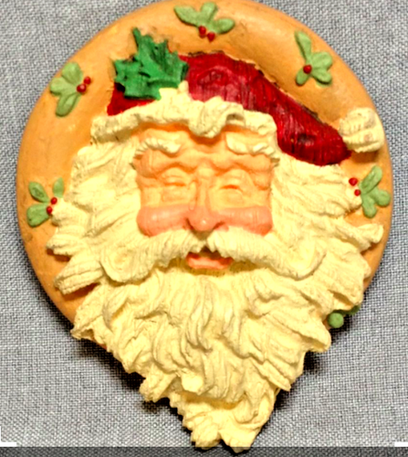 Hallmark Vtg 1998 Kringle Portrait Santa Face Keepsake Xmas Ornament ...