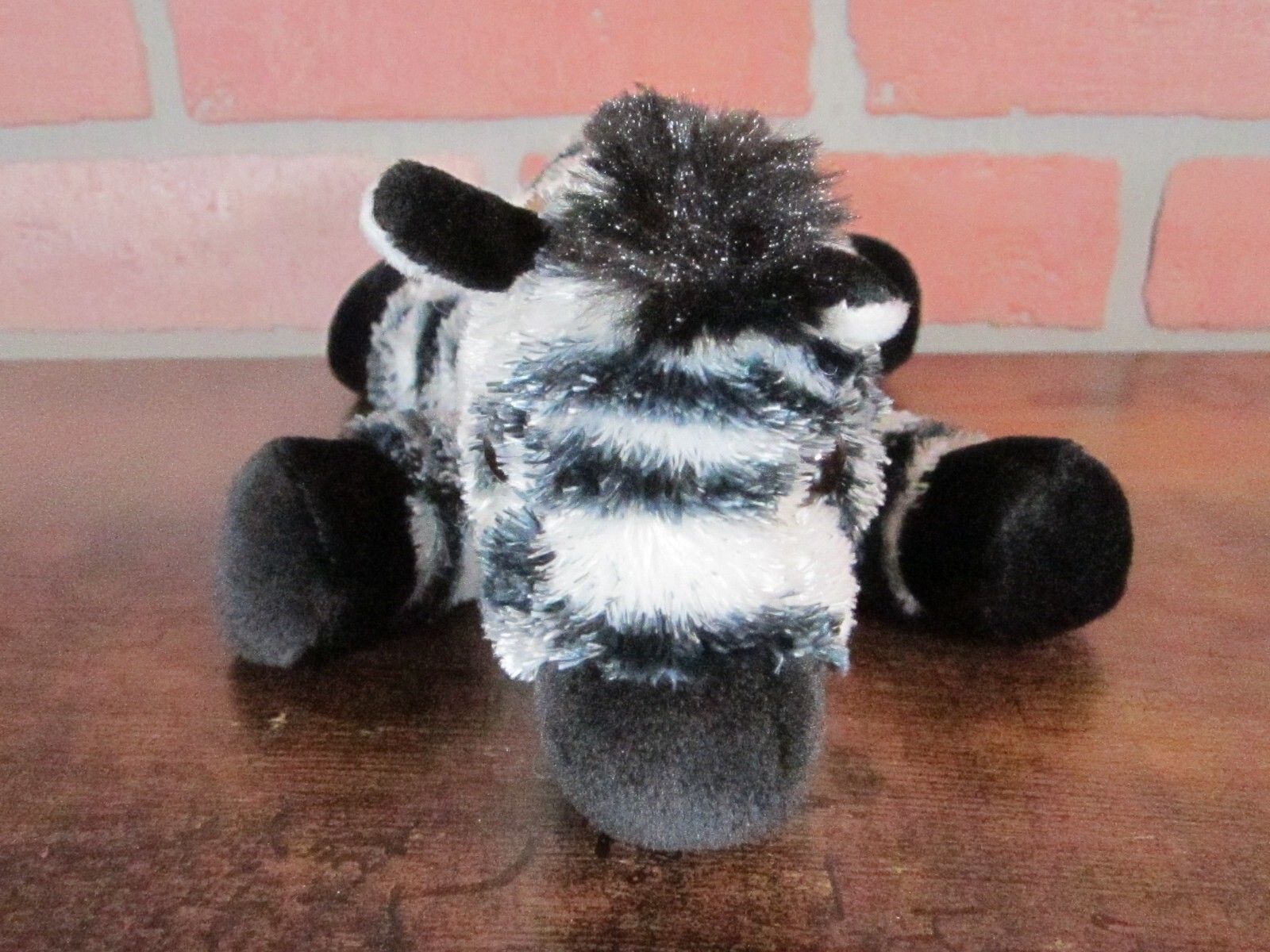 Aurora Zebra Plush 8” Stuffed Animal Toy Soft Black & White - NICE! | eBay