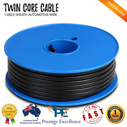 4MM Twin Core Wire Electrical Cable Electric Extension 30M Caravan 450V ...