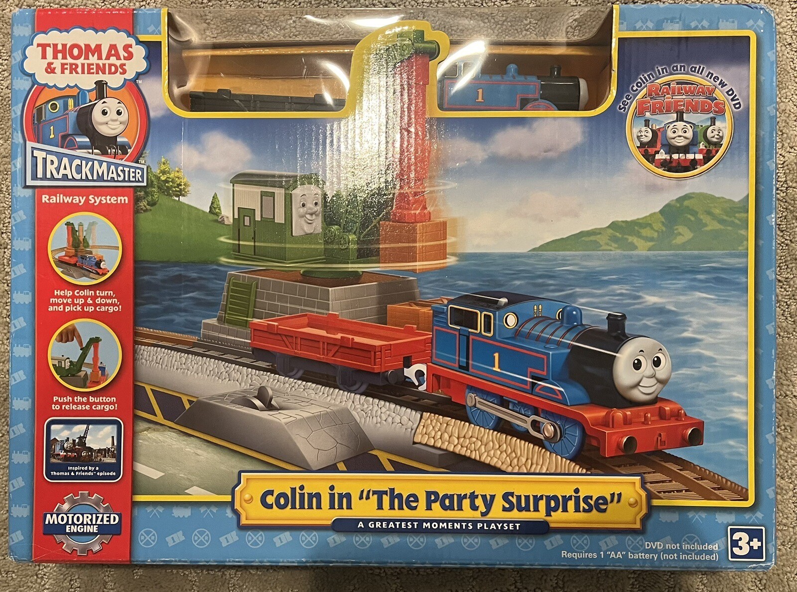 Thomas & Friends Trackmaster Collin In The Party Surprise Set New ...