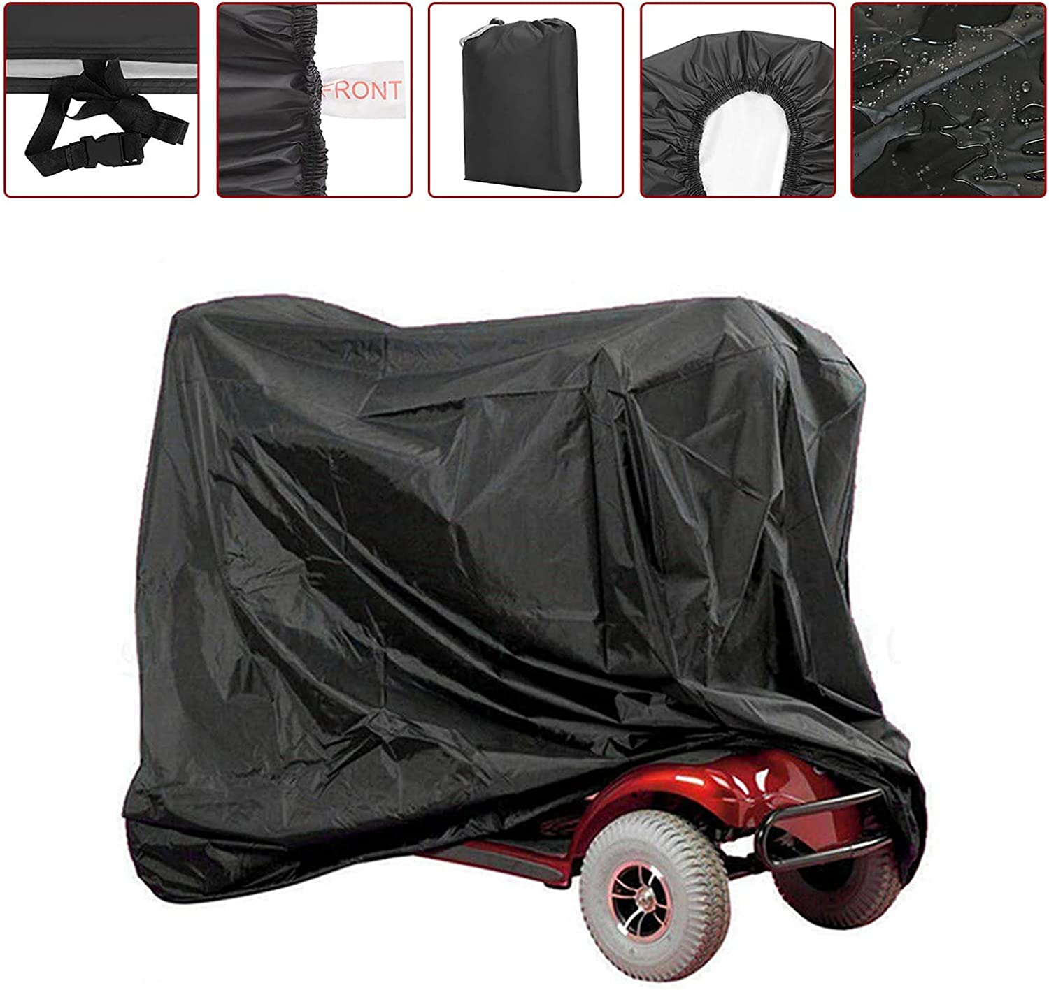 Mobility Scooter Storage Cover Waterproof, Wheelchair Storage Cover for ...