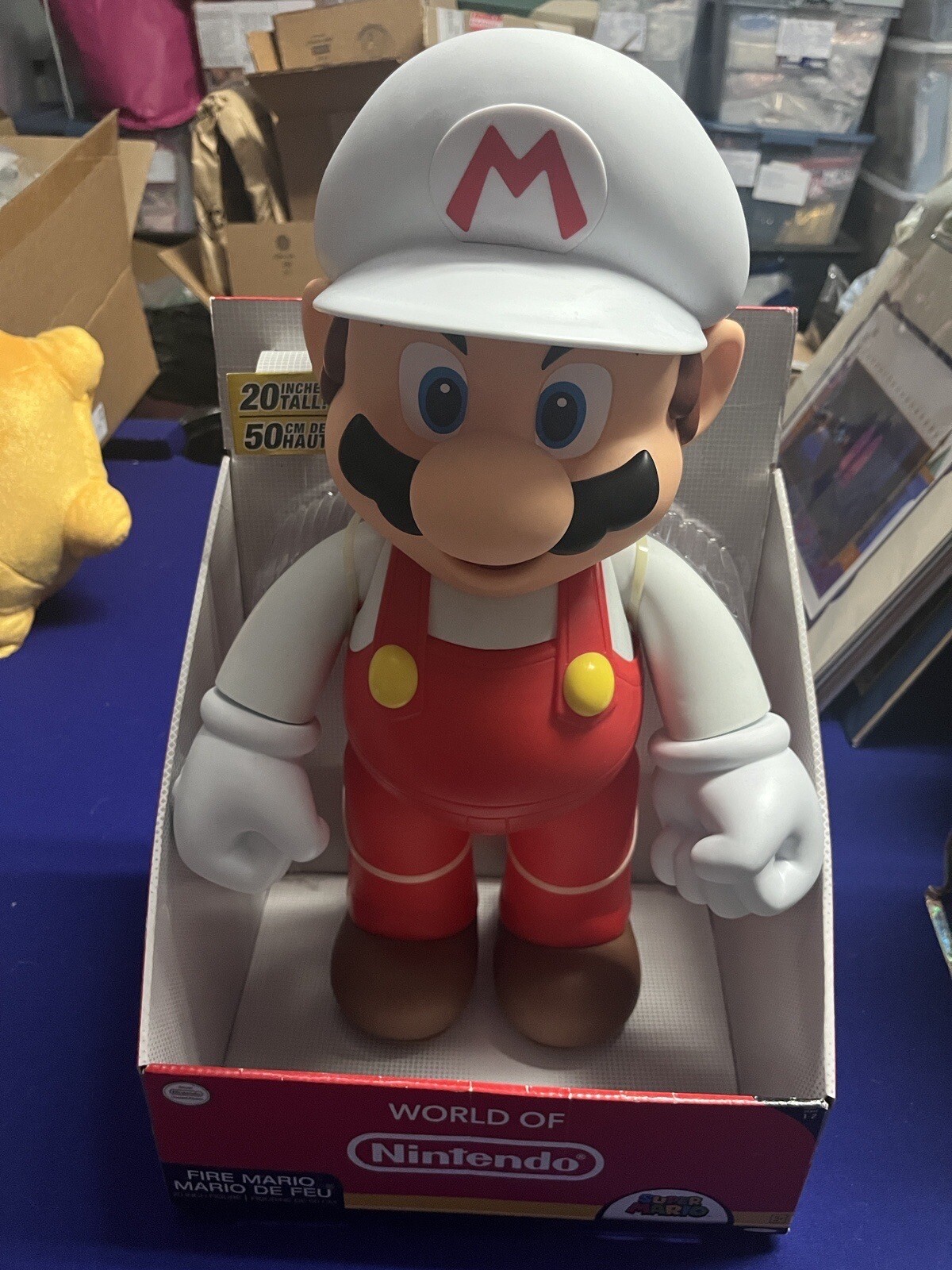 World of Nintendo Fire Mario 20 Inch New HTF | eBay