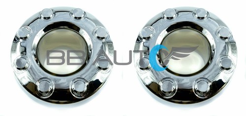 05-18 FORD F350 F-350 DUALLY FRONT 4X4 OPEN CHROME WHEEL CENTER HUB ...