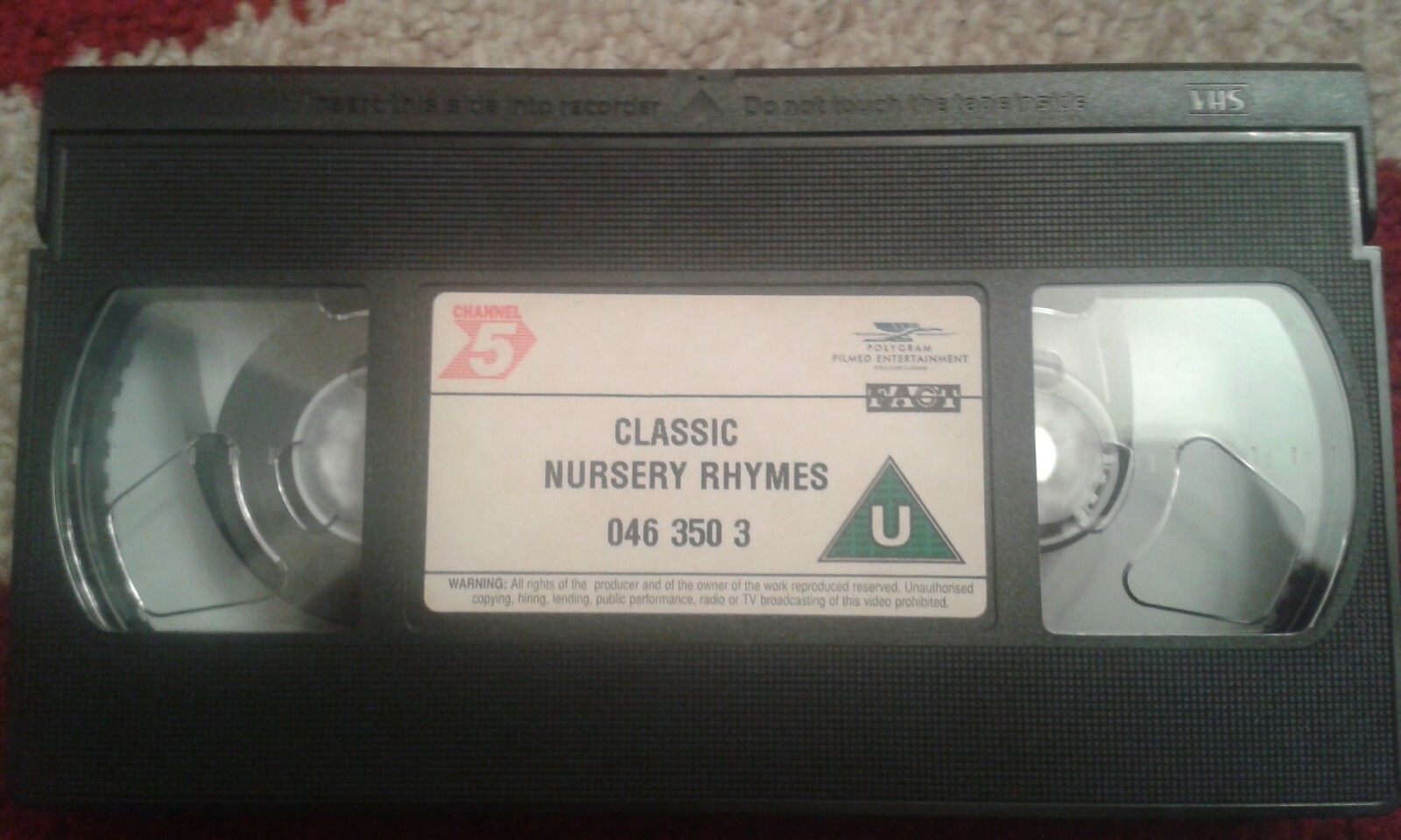 CLASSIC NURSERY RHYMES (VHS/PAL) 'CHANNEL 5' | eBay UK