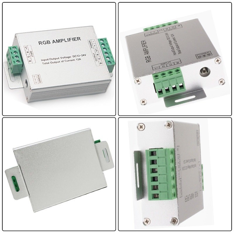 12A 24A 30A Aluminum Led RGB Amplifier Controller Common Anode for Led ...
