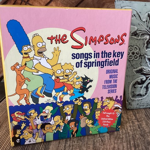 Simpsons Songs in the Key of Springfield CD/250 Piece Puzzle Simpson ...