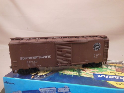 HO SCALE ATHEARN BLUE BOX KIT BUILT 40' BOX CAR SOUTHERN PACIFIC | eBay