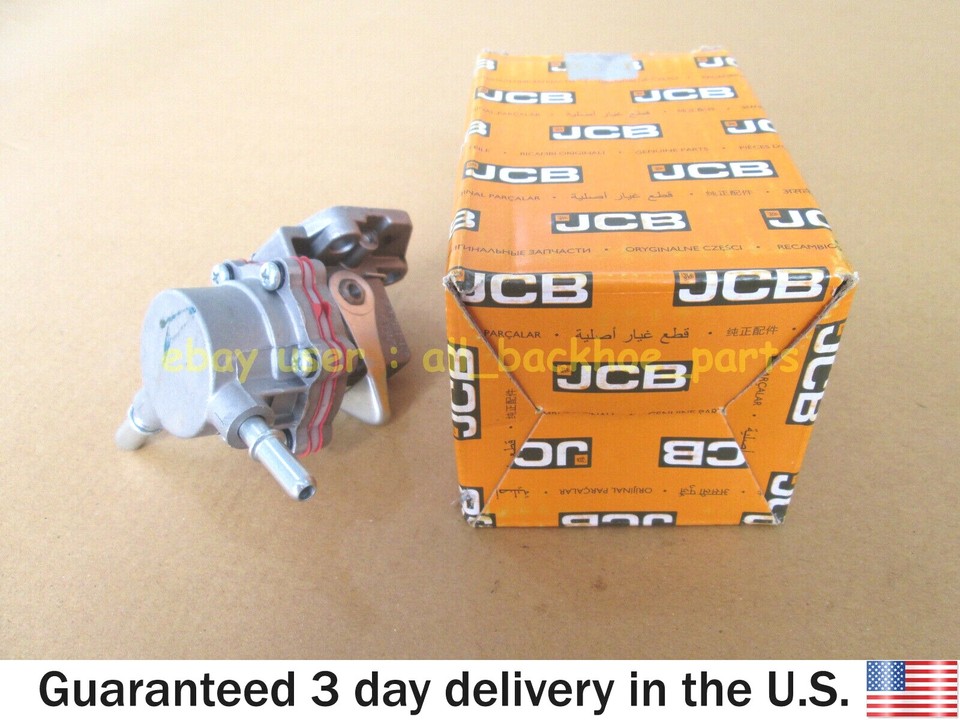 JCB BACKHOE- GEN. JCB FUEL LIFT PUMP (320/07201 320/07037 320/A7161 320 ...