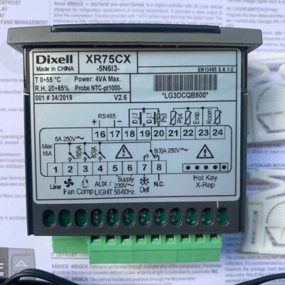 New DIXELL XR75CX-5N6I3 Temperature Controller | eBay