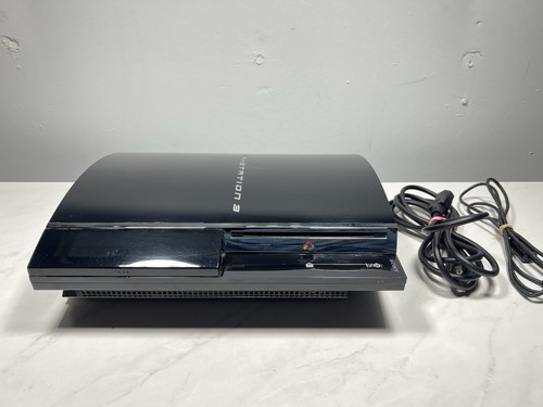 SONY PlayStation 3 PS3 FAT Console Backwards Compatible CECHE01 Tested ...