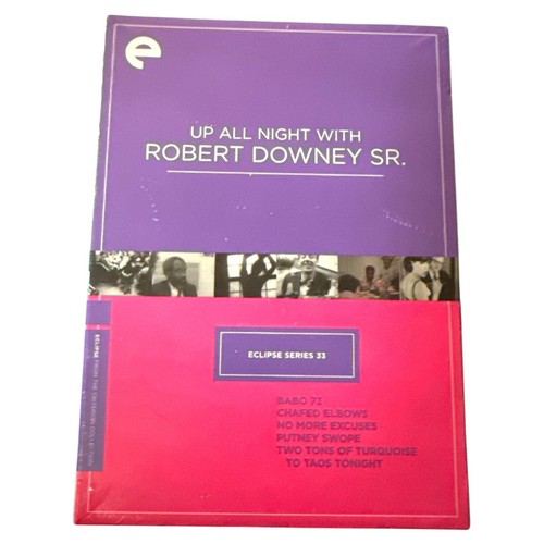Up All Night with Robert Downey, Sr. (Criterion Collection) DVD NEW ...