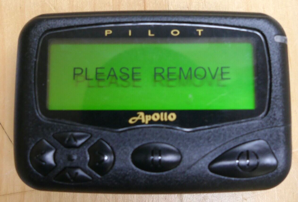 Apollo Pilot AL-A26 Alphanumeric Pager VHF 162-174 MHz POCSAG Clinical ...