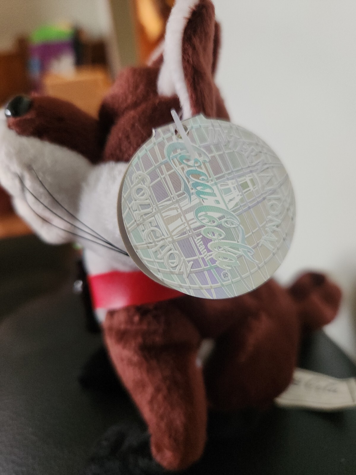 Coca-Cola I999 Germany FANNIE The Fox Plush Stuffed Animal Beanie NWT ...