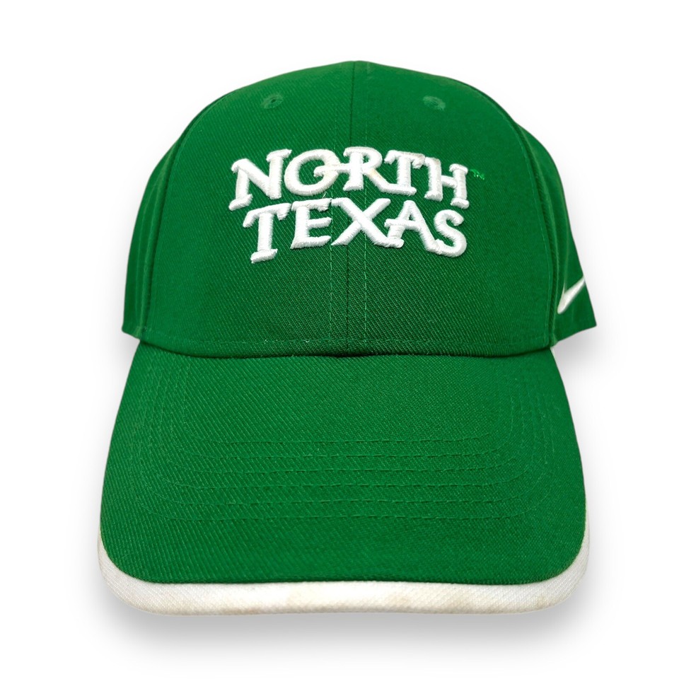 Nike North Texas Mean Green Dri-Fit Adjustable Cap (Green/White) | eBay