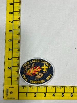 Four Lakes Council Wisconsin Fall Camporee 1980 BSA Patch | eBay