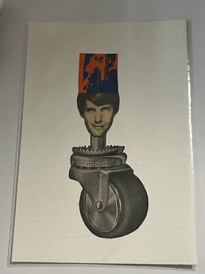 Wheeler ACEO Artist Original Postcard Series Vintage Collage Art Mixed ...