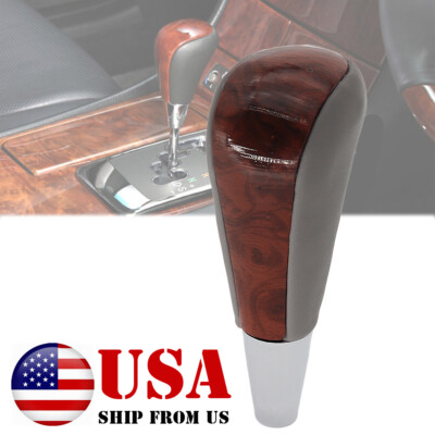 Gray Walnut Burl Wood Gear Shift Knob for Lexus Toyota Prado Hilux ...