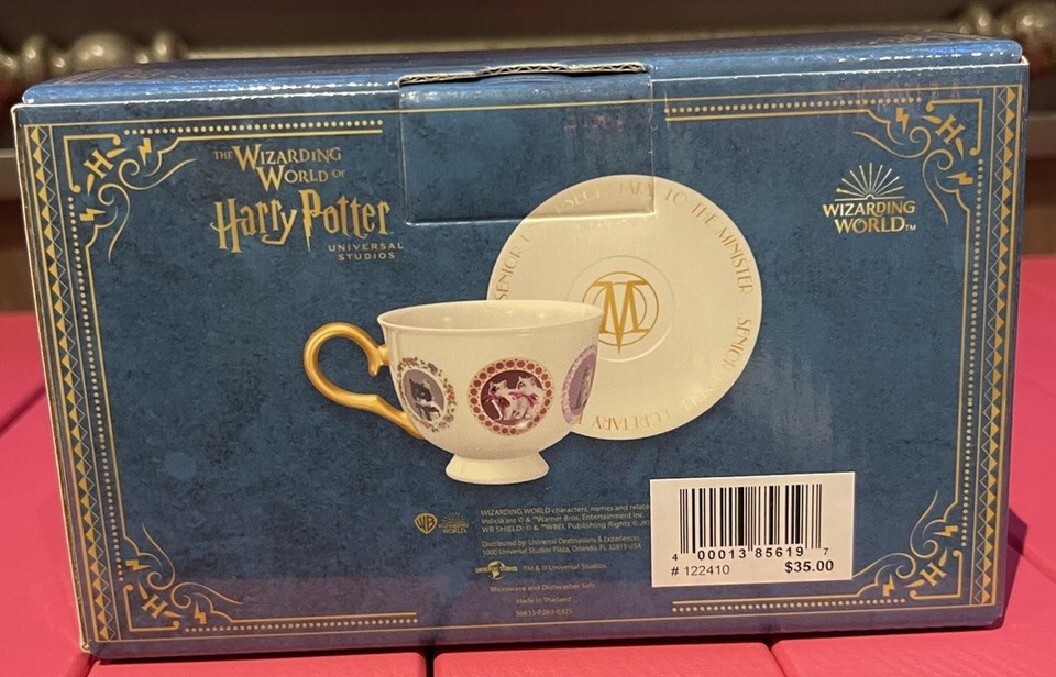Universal Epic Universe Harry Potter Dolores Umbridge Cat Teacup and ...