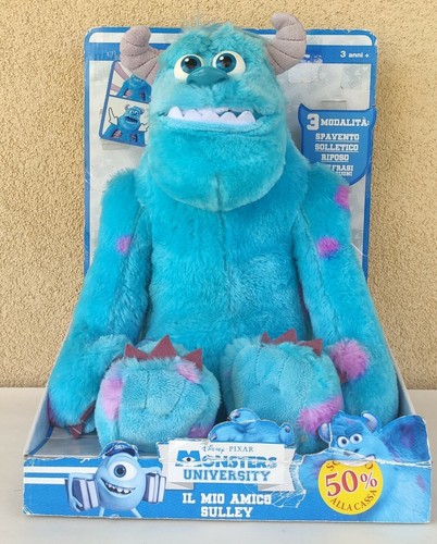Monsters University My Friend Sulley Soft Toy Electronic Sully Disney ...