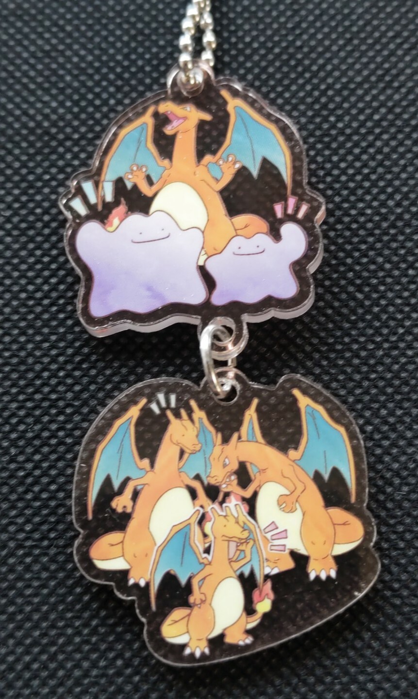 Ditto Charizard Pokemon Center Japan Acrylic Charm Nintendo From Japan ...