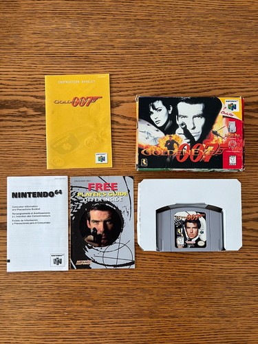 Nintendo 64 N64 GoldenEye 007 CIB Authentic | eBay