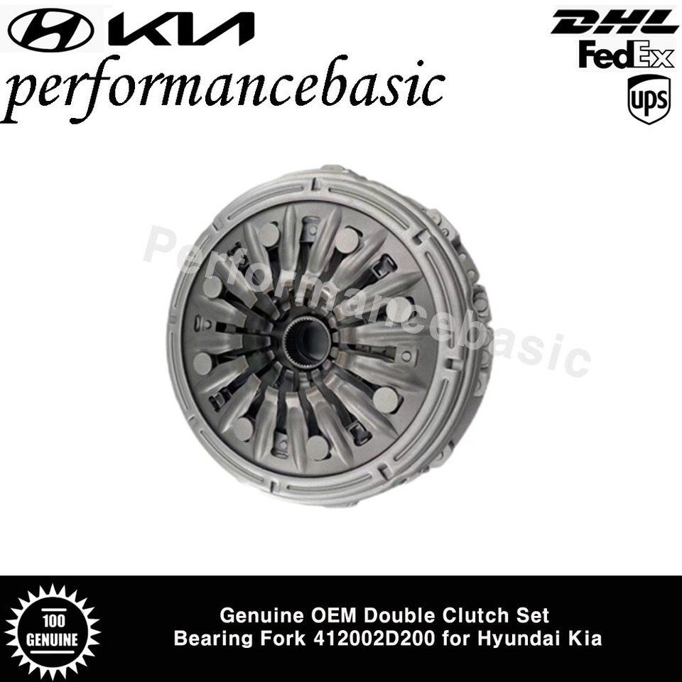 Genuine OEM Double Clutch Set Bearing Fork 412002D200 for Hyundai Kia ...