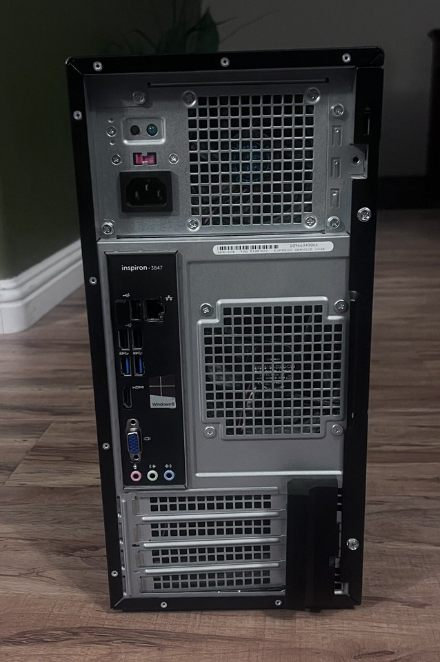 Dell Inspiron 3847 Desktop Computer + Dell Monitor | eBay