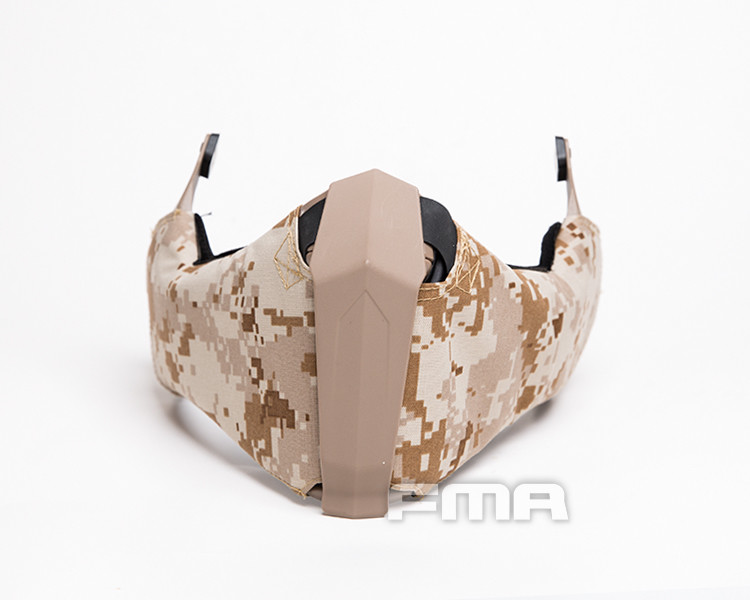 FMA Mandible Tactical Hunting Half Face Mask for Fast Helmet | eBay