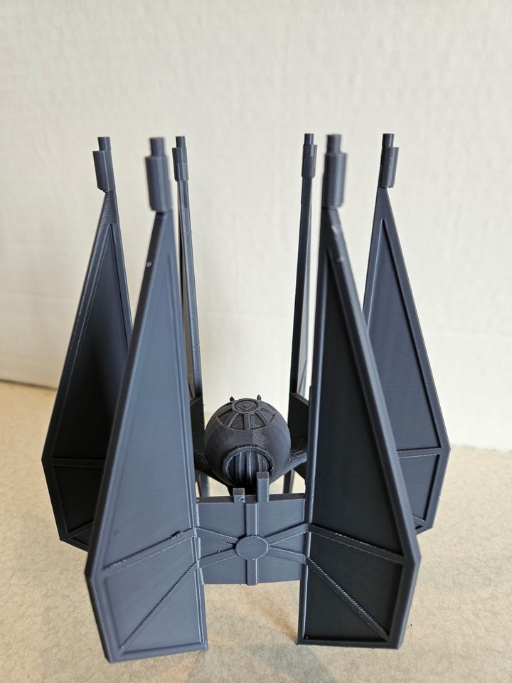 3d Printed TIE Defender Starwars Grey 6in Fully Assembled | eBay