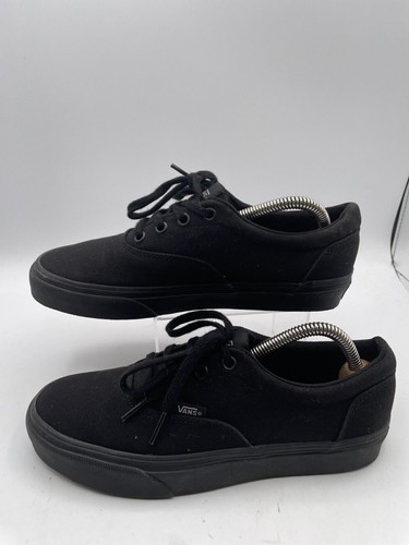 Vans Old Skool 508731 Running Shoes Women's Sz 7 Black Lace Up Suede ...