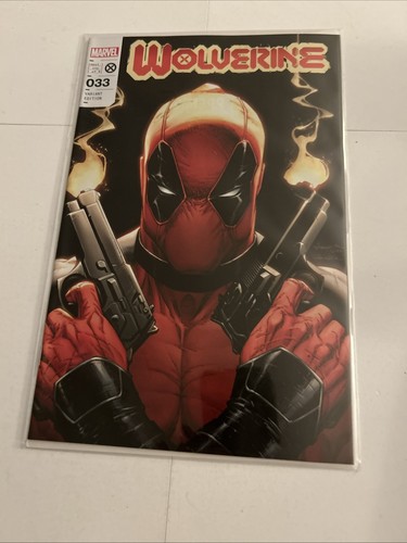 Wolverine #33 Unknown Comics Scott Williams Exclusive Variant Deadpool Cover | eBay