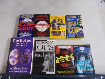 8 COPS PB #TRUE CRIME PB & TRADE PB DECOY MOST WANTED BLUE SOUL FIGHTS ...